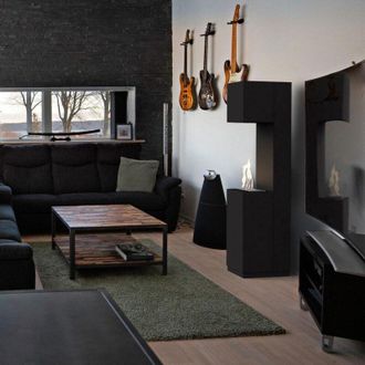 Kratki Portal Bioethanolkamin SIERRA T&Uuml;V schwarz