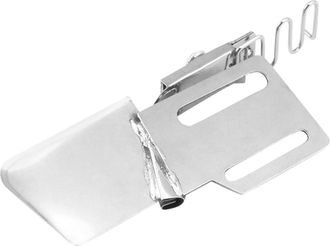 Pretyzoom Binding Attachment für Nähmaschine Doppelte Falte Automatischer Bias Binder Leichtes Nähzubehör für Effizientes Nähen und Quilten Praktisches Tool für