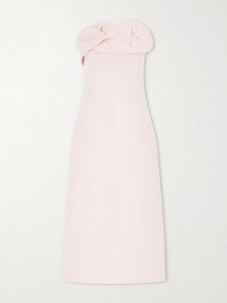 Magda Butrym Tr&auml;gerloses Midikleid Aus Seiden-cr&ecirc;pe - Pink