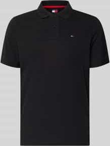 Tommy Jeans Regular Fit Poloshirt aus reiner Baumwolle