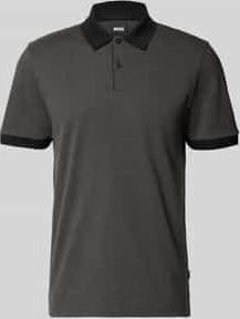 HUGO BOSS Regular Fit Poloshirt aus reiner Baumwolle Modell H-PARLAY 102