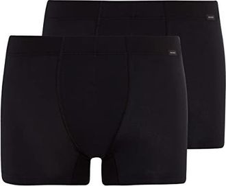 Hanro Essentials Lot de 2 Culottes en Coton Hipster, Noir (0019), XXL Homme