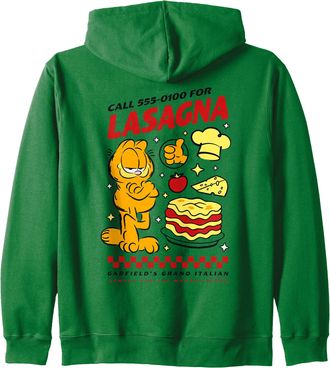 Garfield Lasagne Lover Italian Monday Blues Classic Remedy Kapuzenjacke