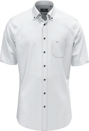 Fynch-Hatton Halbarm-Hemd aus Baumwolle gestreift Summer Breeze/XXL
