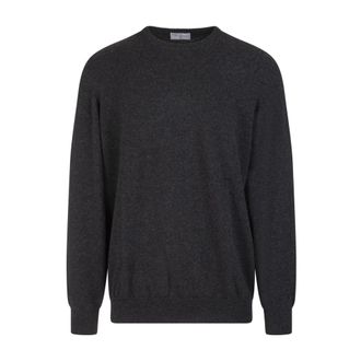 Fedeli Argentina Slim Fit Pullover - - Knitwear - Herren - Grau - 2XL