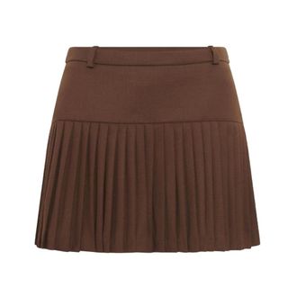 Marine Serre Damen, R&ouml;cke, Braun, XSGr&ouml;&szlig;e