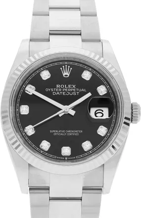 Rolex Uhren - Datejust - Gr. unisize - in Schwarz - für Damen