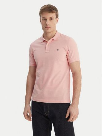 GANT Poloshirt Shield 2220 Rosa Slim Fit