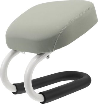 Milisten Ergonomischer Meditationshocker mit Kniestütze Kleiner Japanischer Sitz aus Metall mit Rutschfestem Polster für Yoga Gebet und Achtsamkeitsübungen Beq