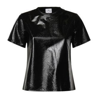 Courr&egrave;ges T-Chemises - Femme - Tops - Noir - Taille: 38 FR