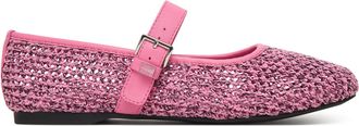 Tommy Jeans Ballerinas Tommy Jeans Tjw Knitted Ballerina EN0EN03030 Rosa