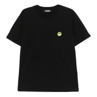 Barrow Barrow, Homme, Tops, Noir, Taille: XL Tee-shirt Basique Noir