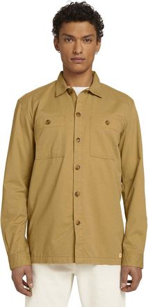 Tom Tailor Herren Hemdjacke 1026877, 27451 - Golden Ochre, L