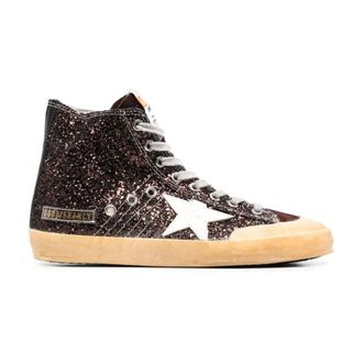 Golden Goose Francy High-Top-Sneaker - - Shoes - Damen - Braun - 37 EU