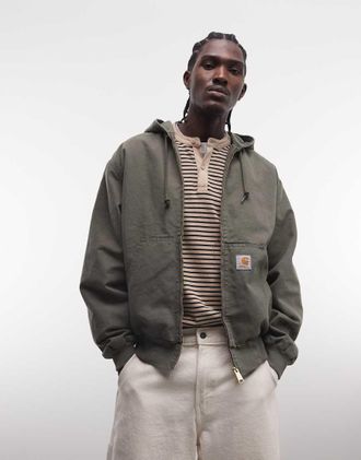 Carhartt Work in Progress OG Active - Veste - Kaki d&eacute;lav&eacute;-Vert