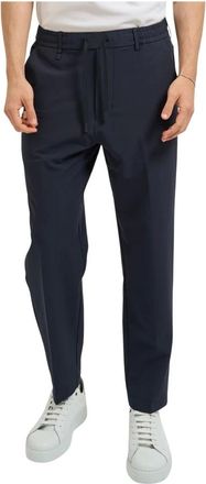 HUGO BOSS Homme, Pantalons, Bleu, Taille: L Slim-fit Pantalons