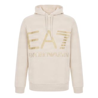 Emporio Armani Logo Series Hoodie - - Sweatshirts & Hoodies - Herren - Beige - M