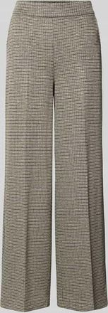 More & More Wide Leg Hose mit B&uuml;gelfalten
