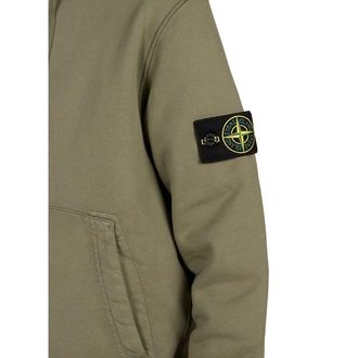 Stone Island Sweat &agrave; capuche zipp&eacute;
