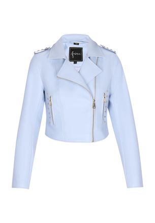 Faina Jacke Frauen hellblau