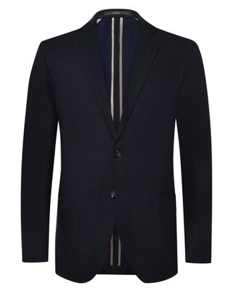 Windsor Einreiher-Sakko aus einem Leinen-Baumwolle-Mix in