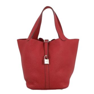 Herm&egrave;s Pre-owned Picotin Handbag - - Pre-owned - Damen - Rot - ONE SIZE