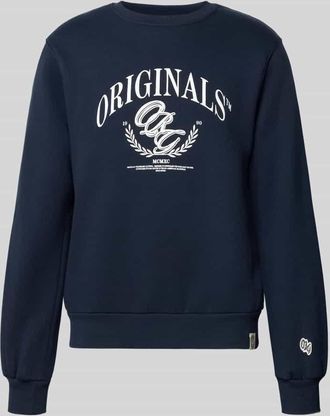 Jack & Jones Sweatshirt mit Label-Print Modell FREDERIKSBERG