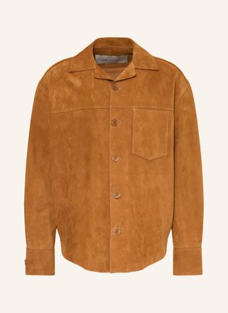 Ami Ami Paris Leder-Overjacket braun