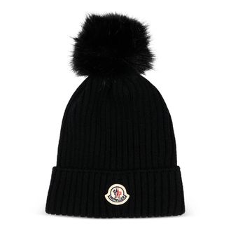 Moncler M1131 Beanie - - Accessories - unisex - Schwarzk - M