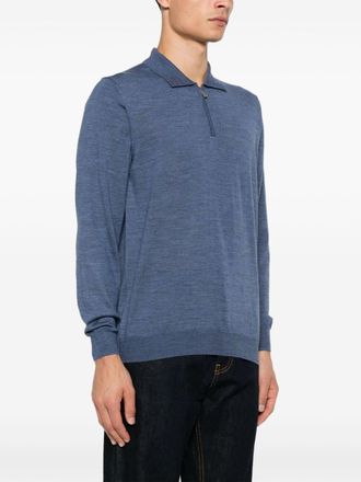 Fedeli Womens Fine-Knit Polo Shirt Aw24 M