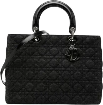 Dior Pre-owned Lady Dior - Femme - Pre-owned - Noir - Taille: ONE Size