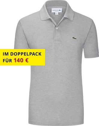 Lacoste Piqu&eacute;-Poloshirt Classic Fit L1212, mit kleinem Krokodil-Aufn&auml;her in