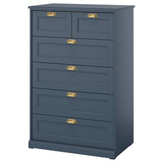 IKEA F&Aring;GELFJ&Auml;LLET Kommode mit 6 Schubladen