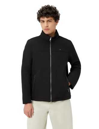 Tommy Hilfiger Herren Active Softshelljacke Windbreaker Jacke, schwarz, M