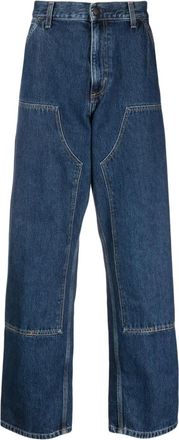 Carhartt Work in Progress Homme, Jeans, Bleu, Taille: W31 L30 Pantalon &agrave; double genou