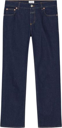 Closed jean à patch logo - Bleu