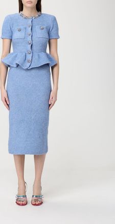 Self Portrait Robe SELF-PORTRAIT Femme couleur Bleu