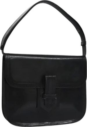 Saint Laurent Pre-owned Cuir sacs-main - Femme - Pre-owned - Noir - Taille: ONE Size