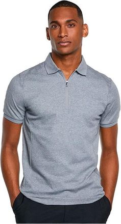 Hackett Herren Hs Panel Hz Polo Polohemd, grau, S