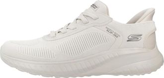Skechers Homme, Chaussures, Blanc, Taille: 43 EU BOB Squad Chaos Solid Step
