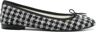 Repetto Cendrillon Tweed Ballerina Ballet Flats - Gr. 37 (EU) - in Grau