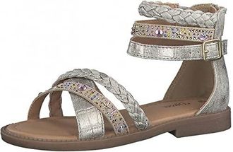 s.Oliver 5-5-48206-28 Sandale, Platinum Comb, 32 EU