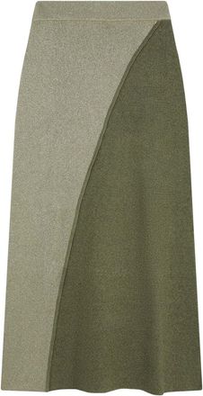 Scalpers Lurex Duo Knit Skirt