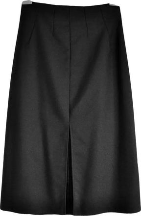Bottega Veneta Black Cadhmere Skirt Size S