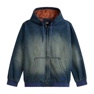 Vans Eli Workwear Denim Full Zip Jacket - - Jackets - Herren - Blau - S