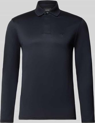 Emporio Armani Slim Fit Poloshirt aus Lyocell-Mix