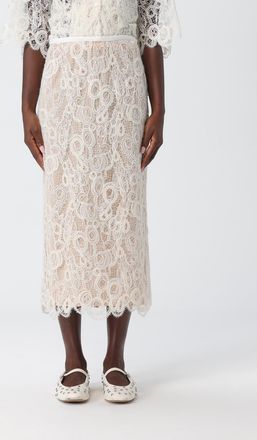 Fabiana Filippi Rock FABIANA FILIPPI Damen Farbe Wei&szlig;