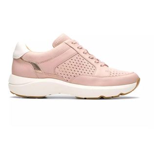 Clarks Damen Sommer Sneakers - - Shoes - Damen - Rosa - 35 1/2 EU