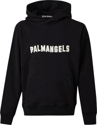 Palm Angels Sweat &agrave; capuche Palm Hills Regular - Homme - Sweatshirts et sweats &agrave; capuche - Noir - Taille: L
