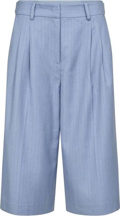 Co'Couture Femme, Shorts, Bleu, Taille: 36 FR Long Shorts